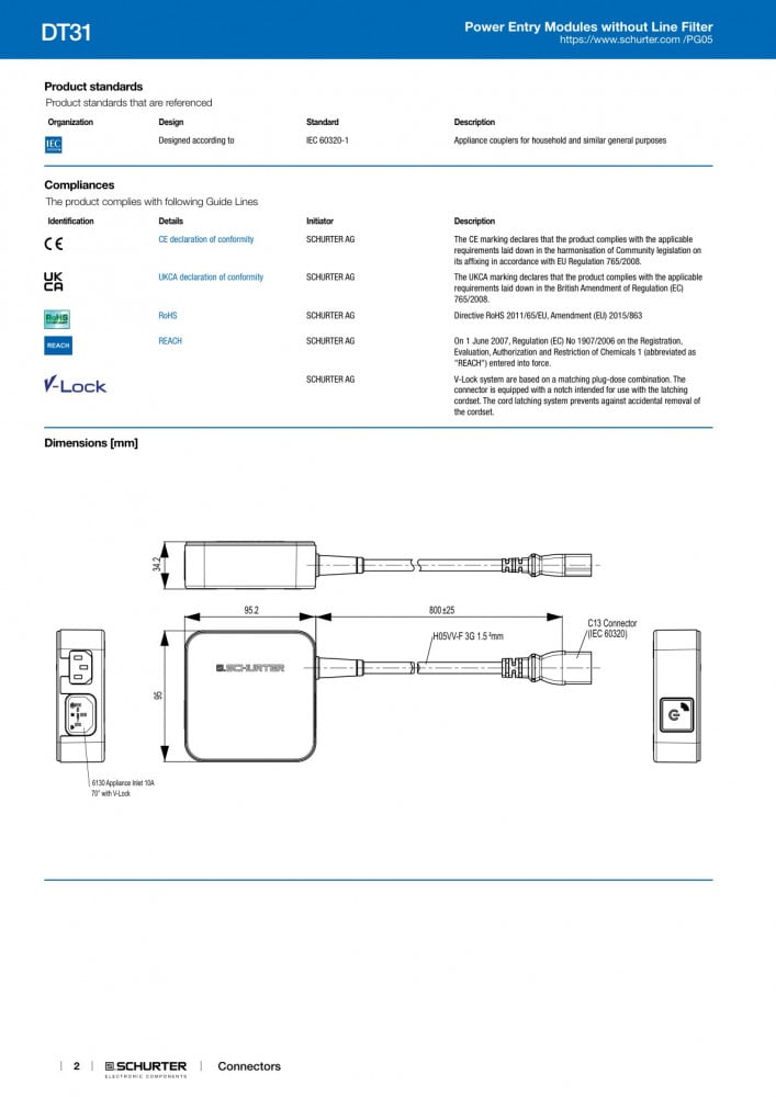 SCHURTER 3-132-199 document page 2