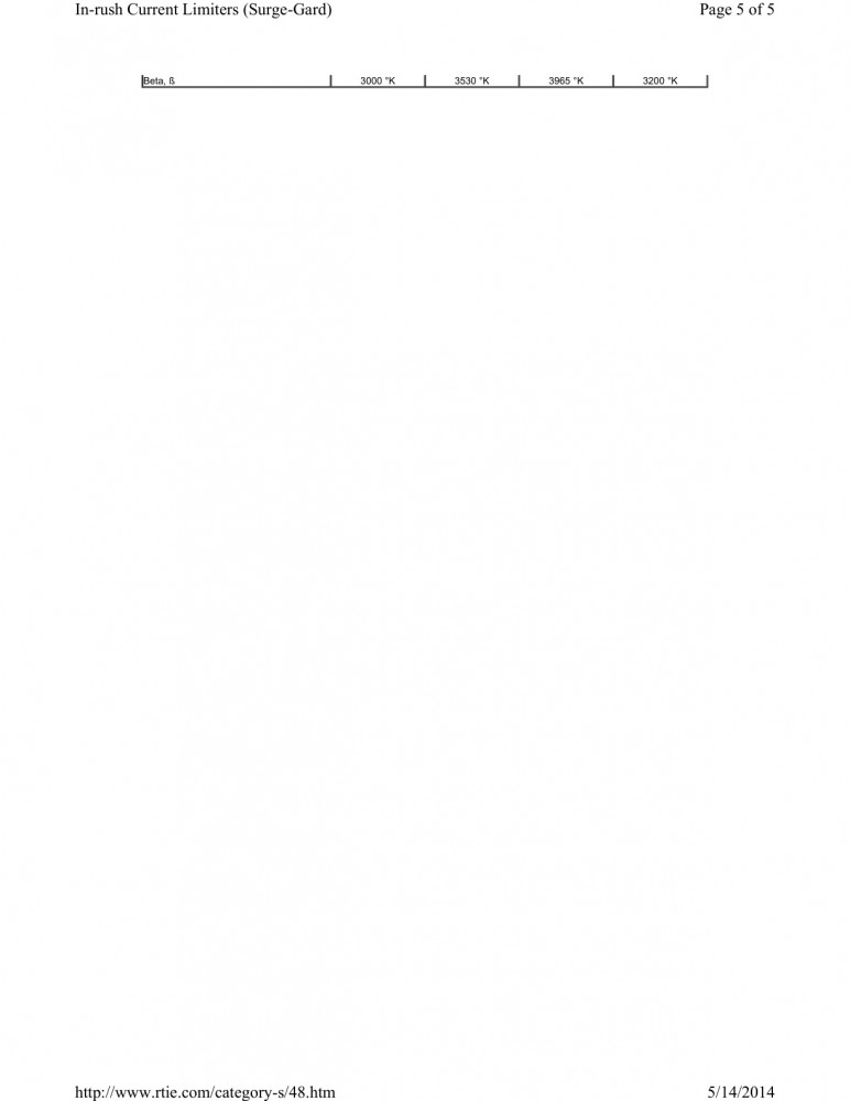 Ametherm SG405 document page 5