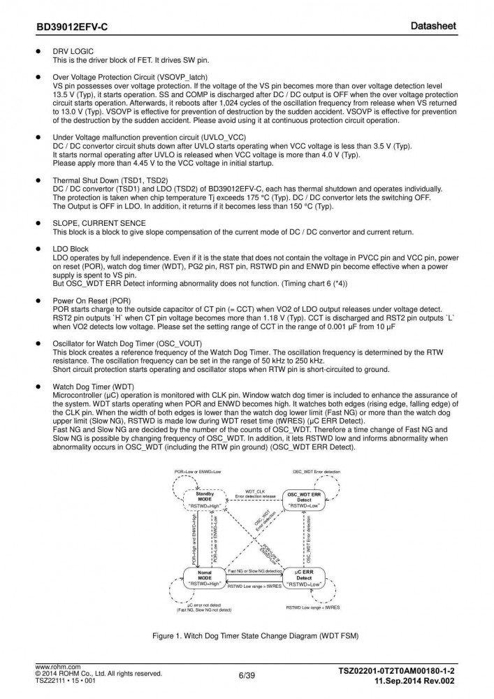 BD39012EFV-CE2 datasheet page 6