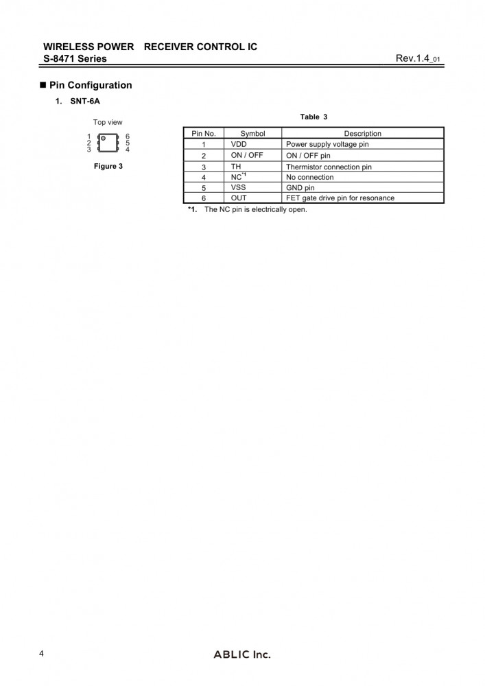 S-8471AAA-I6T1U datasheet page 4