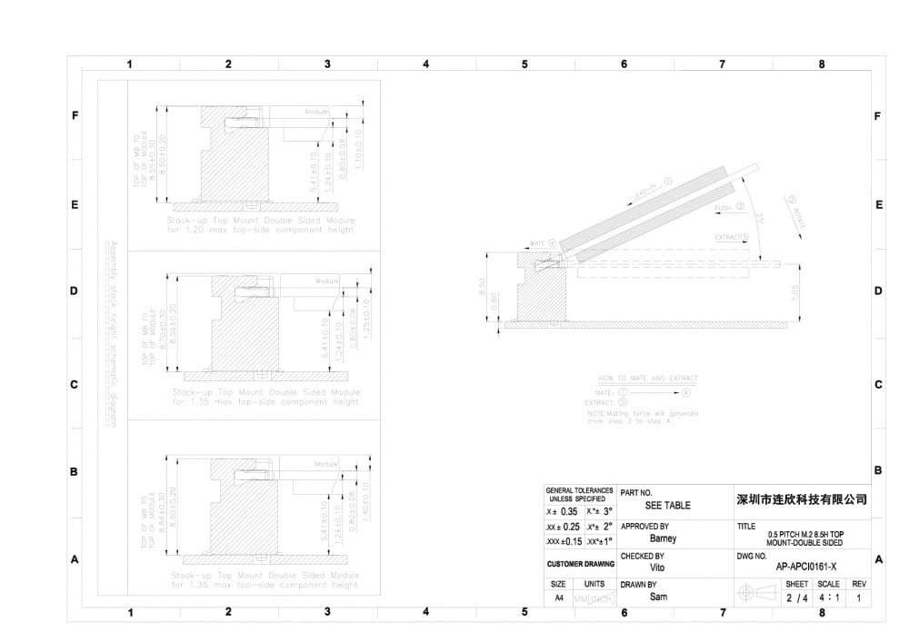 APCI0161-P001A technical drawing page 2