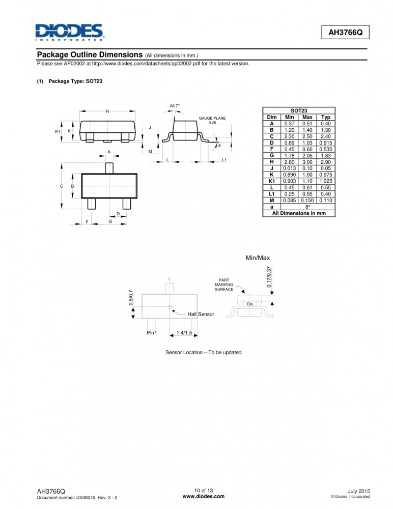 AH3766Q datasheet page 10