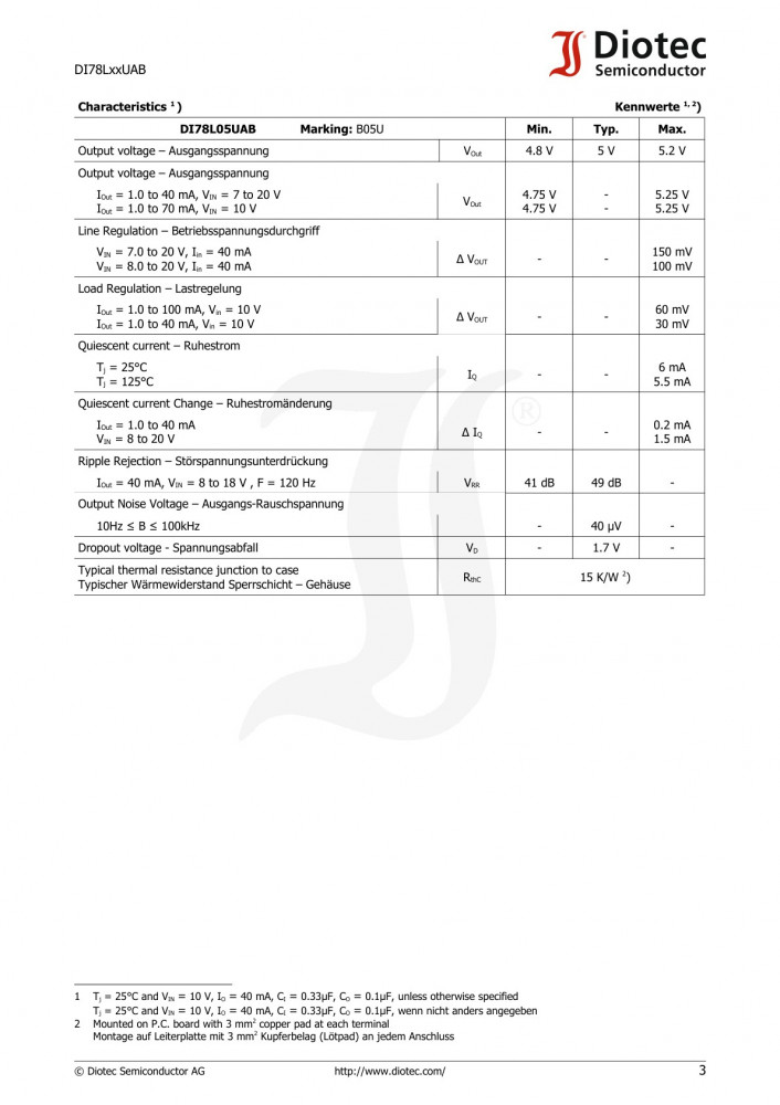 DI78L12UAB datasheet page 3