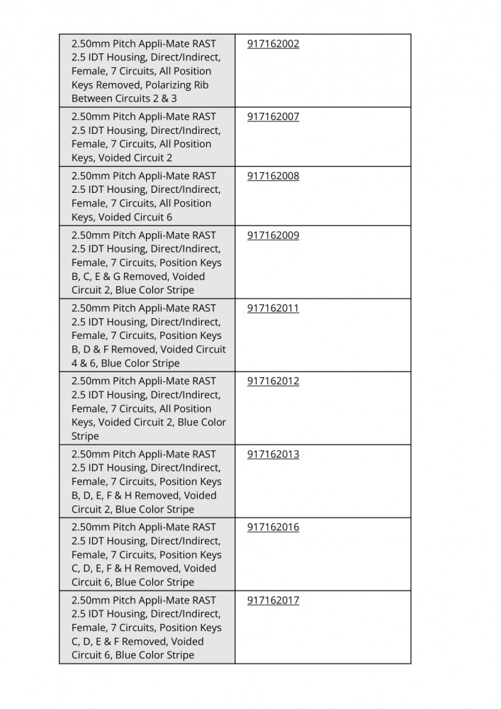 Molex tooling document preview, page 7