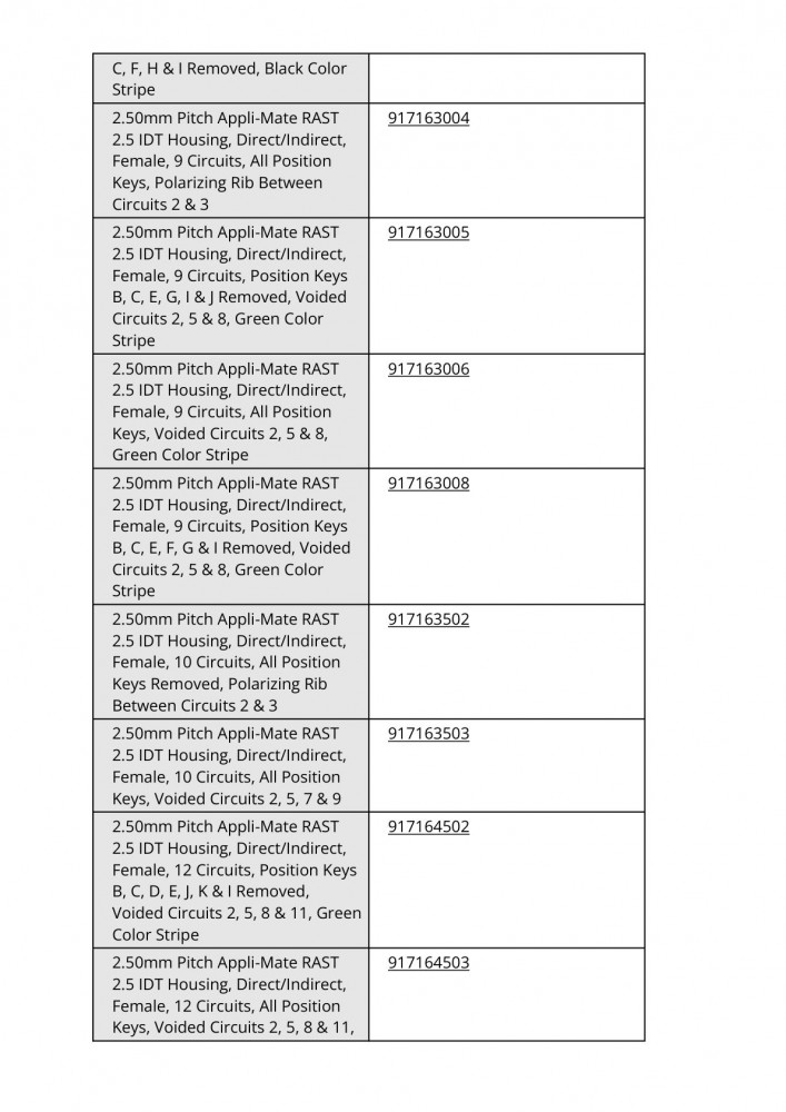Molex tooling document preview, page 9