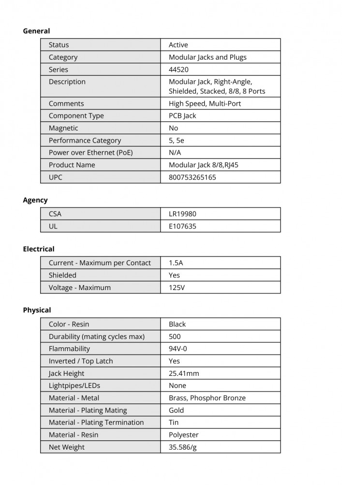 445200001 product document page 2