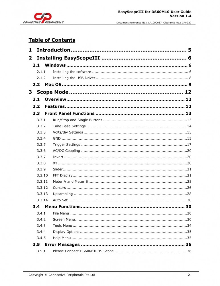 DS60M10 document preview, page image 2