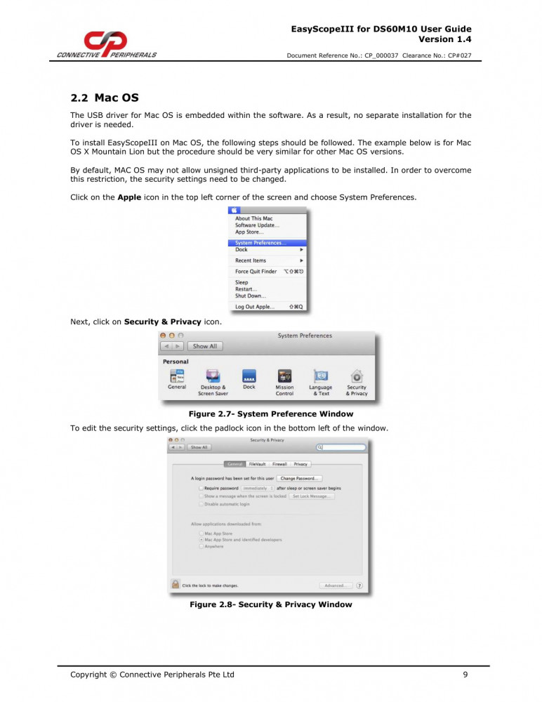 DS60M10 document preview, page image 9