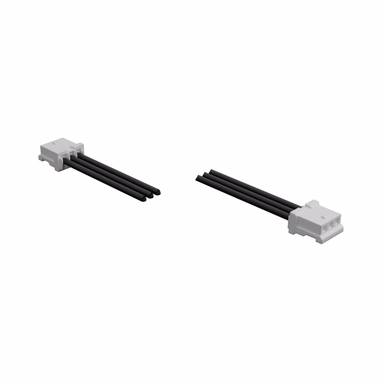 Pico-SPOX-to-Pico-SPOX Off-the-Shelf (OTS) Cable Assembly, 1.50mm Pitch,  Single Row, 300.00mm Length, Tin (Sn) Plating, 3 Circuits, Natural for sale