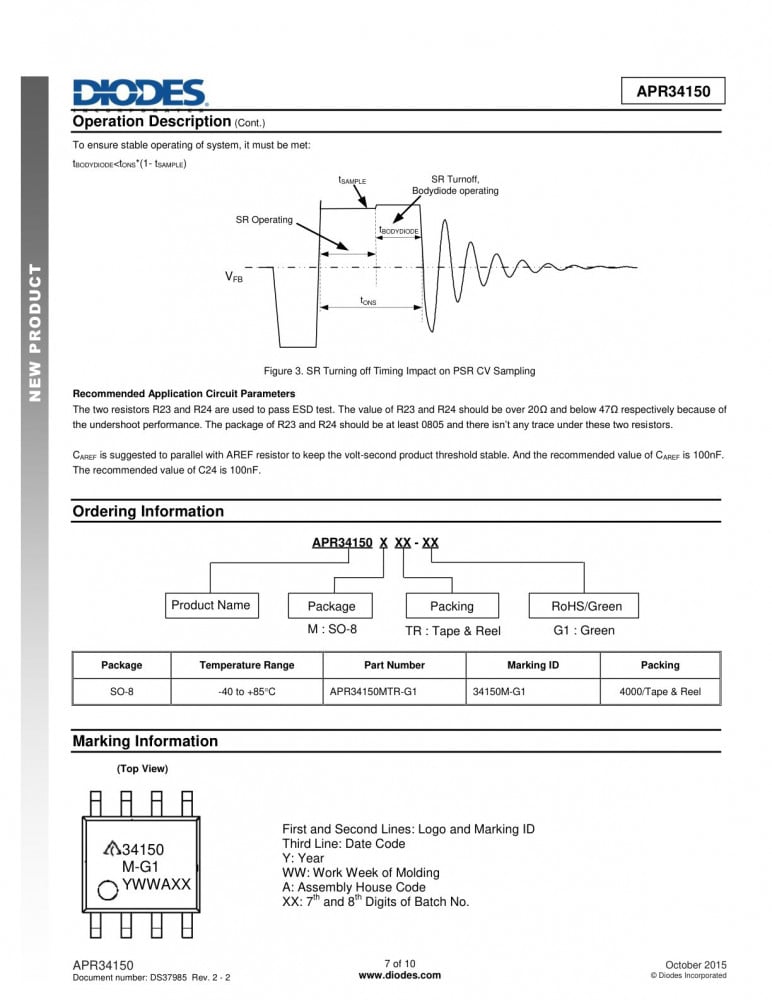 APR34150 datasheet page 7