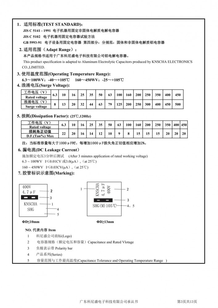 KNSCHA SHG specification page 3