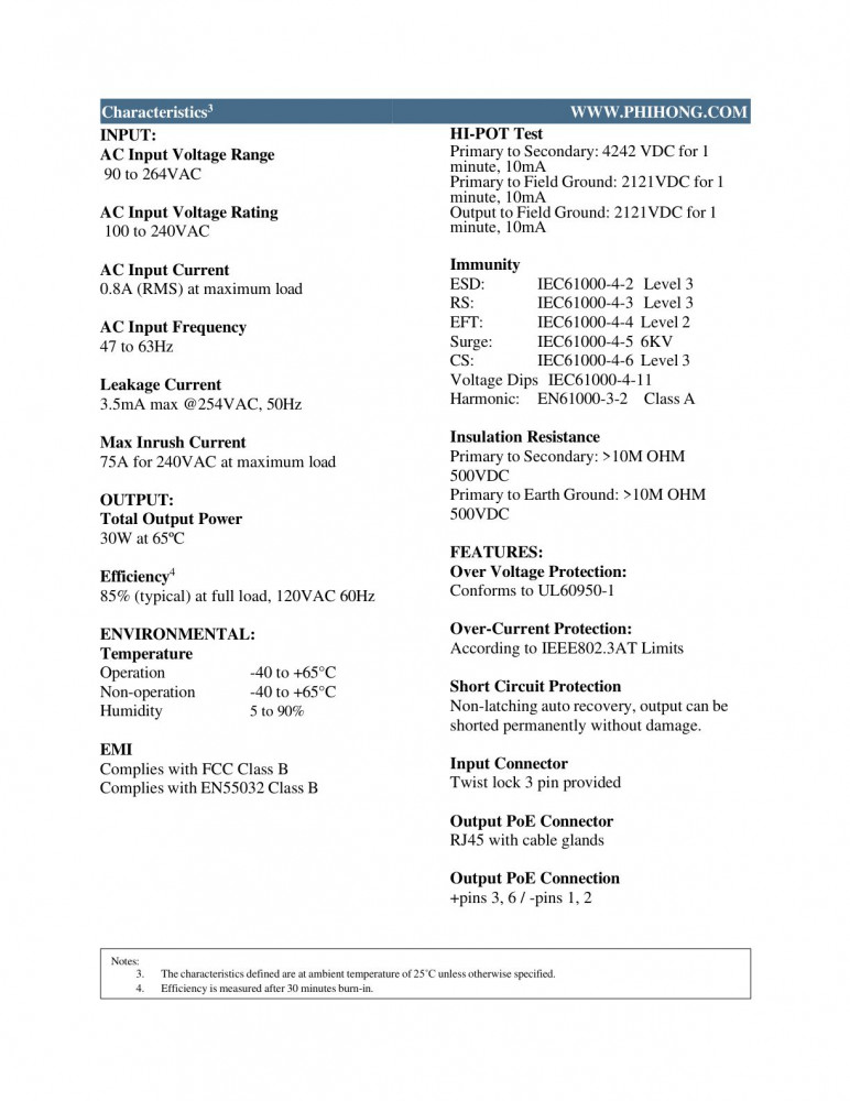 POEO30U-1AT-R document page 2