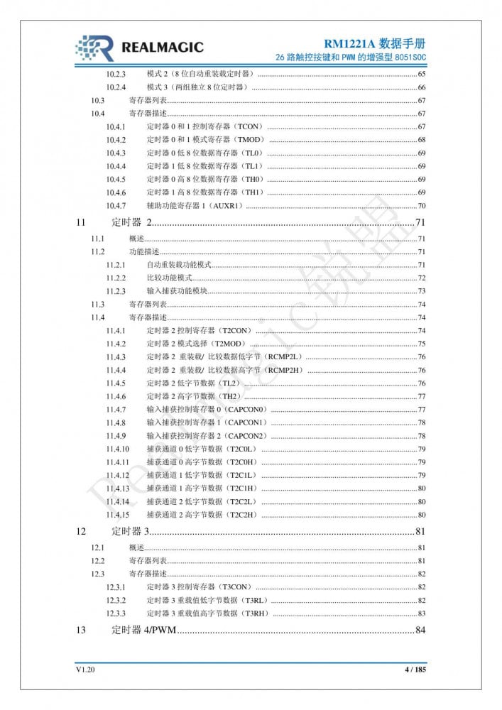 RM1221A datasheet page 4