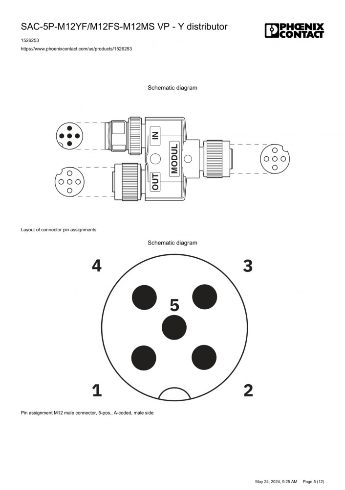 Phoenix Contact 1526253 technical document page 5