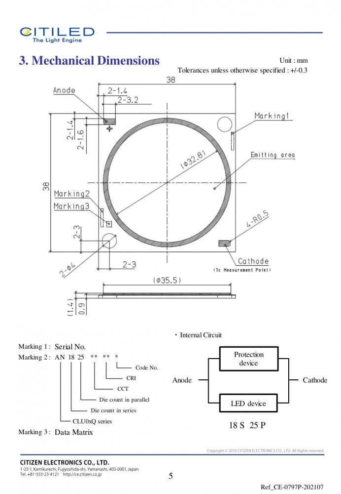 CLU05Q datasheet page 5