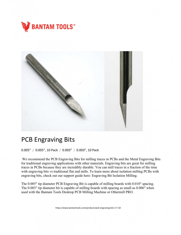TL1008-10 PCB engraving bit documentation image