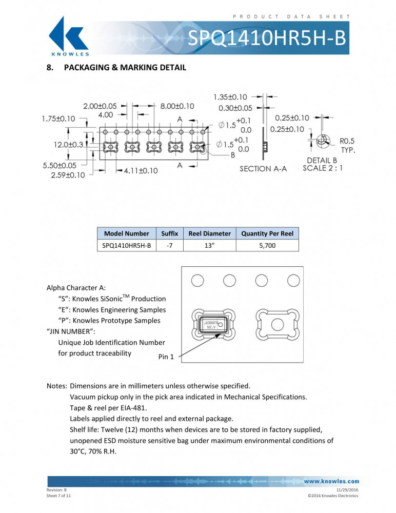 SPQ1410HR5H-B datasheet page 7