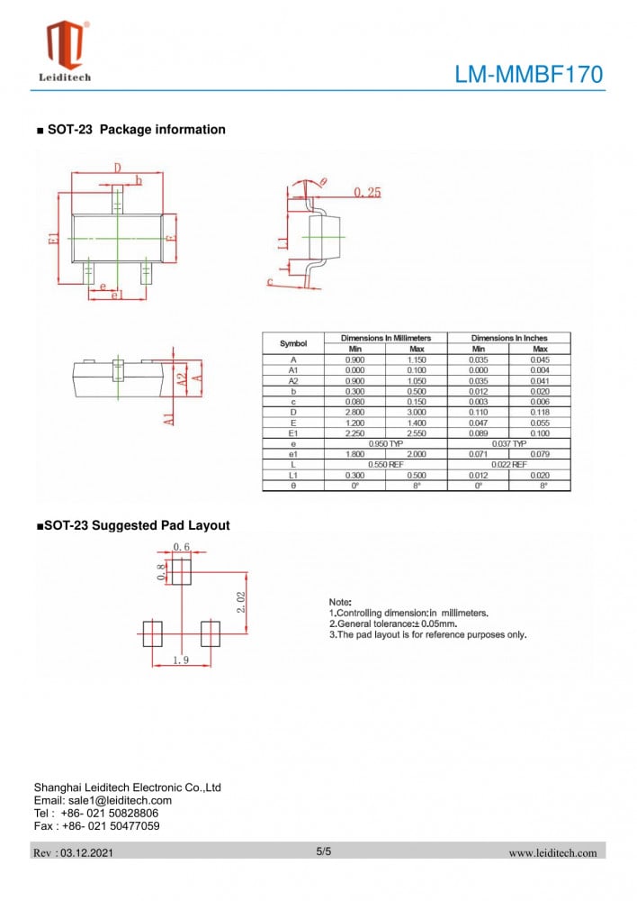 LM-MMBF170 datasheet page 5