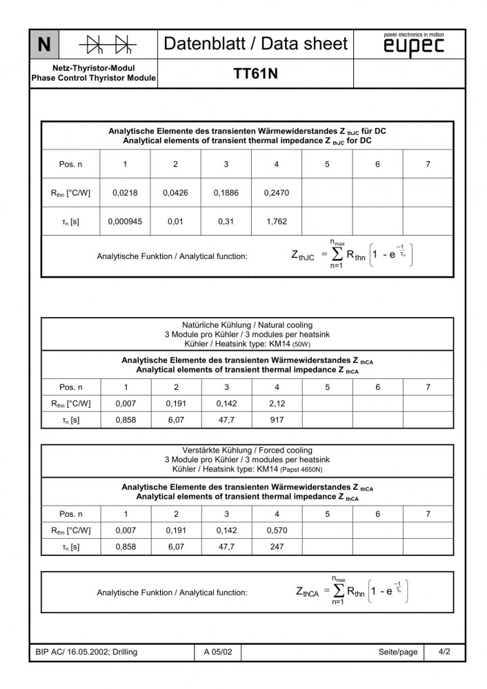 TT61N16KOF thermal data