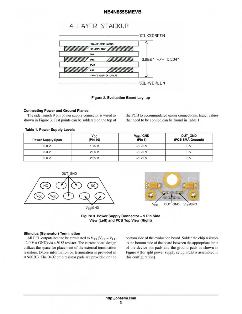 NB4N855SMEVB document page 2