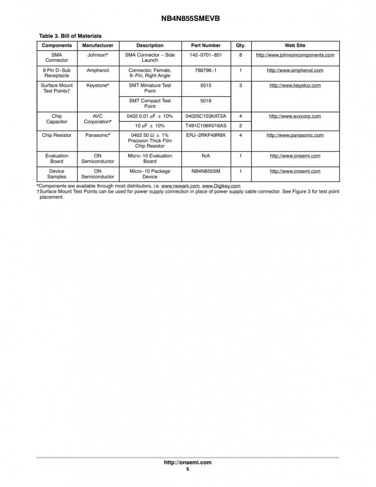 NB4N855SMEVB document page 5