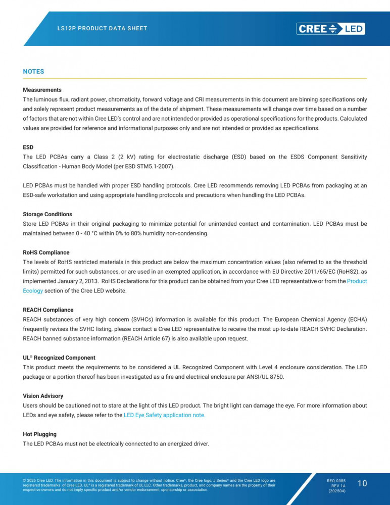 LS12P technical document page 10