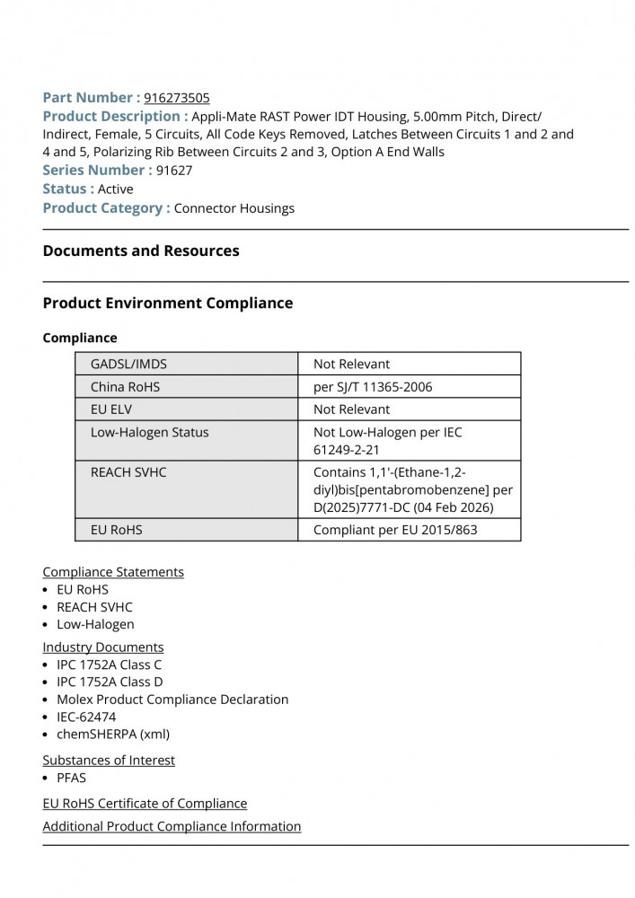 916273505 technical document page 1
