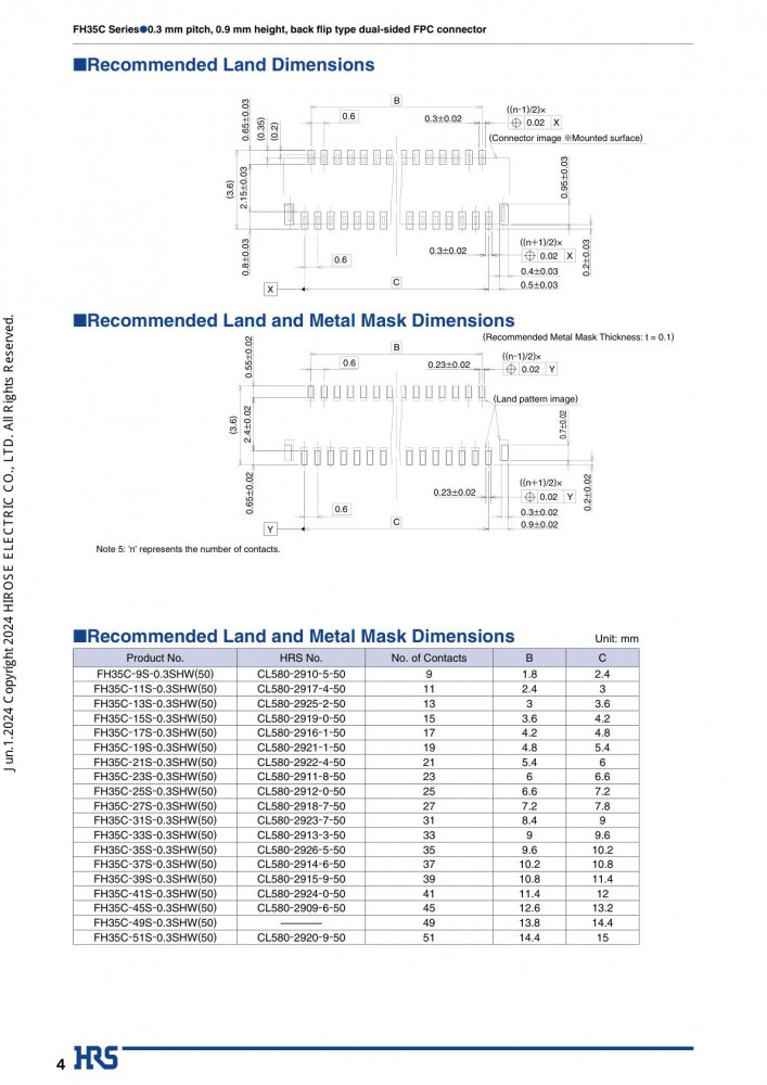 FH35C technical document page 4