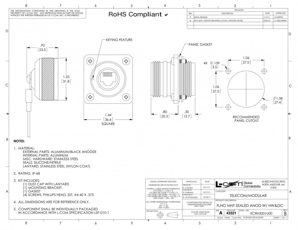 ECRH3201U00 technical document page