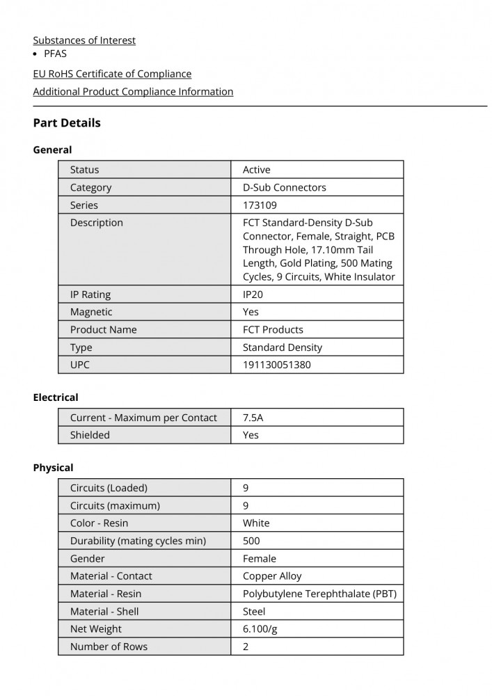 MOLEX 1731090848 drawing page 2