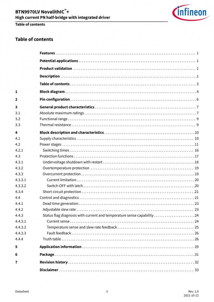 BTN9970LV datasheet page 3