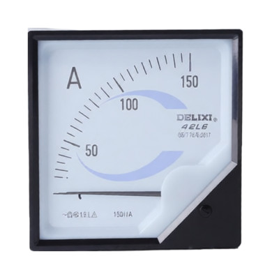 Delixi Electric 42L6A75D1 Analog Panel Ammeter