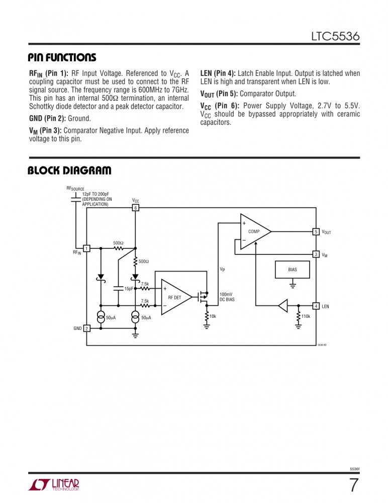 LTC5536 datasheet page 7