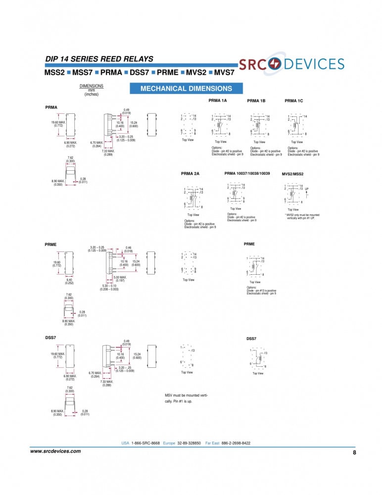 PRMA1A24 datasheet page 8