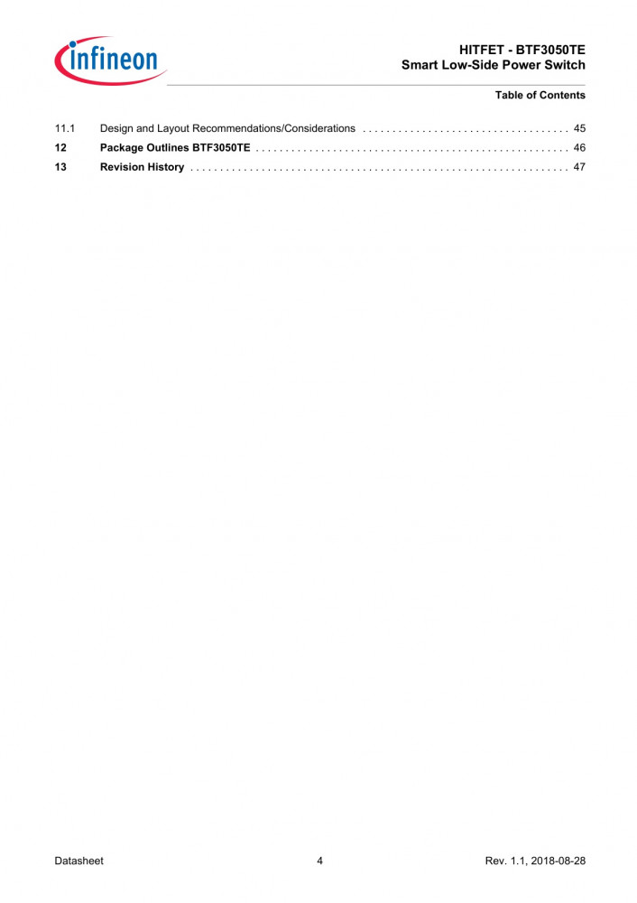 BTF3050TE datasheet page 4