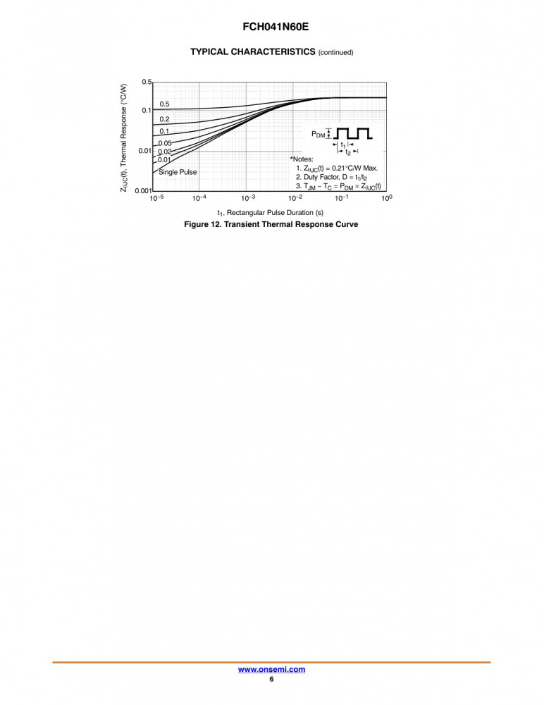 FCH041N60E document preview, page 6