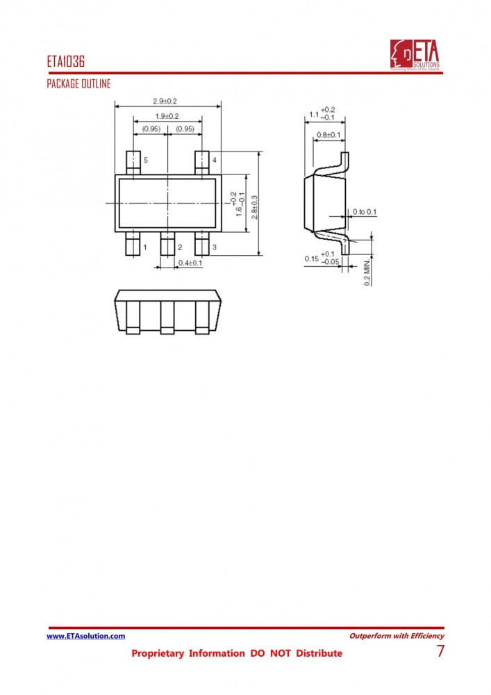 ETA1036 datasheet page 7