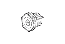 Precision Test Adapter, 1.0mm Plug-to-1.0mm Jack, Straight, Passivated, 110 GHz, 50 Ohms