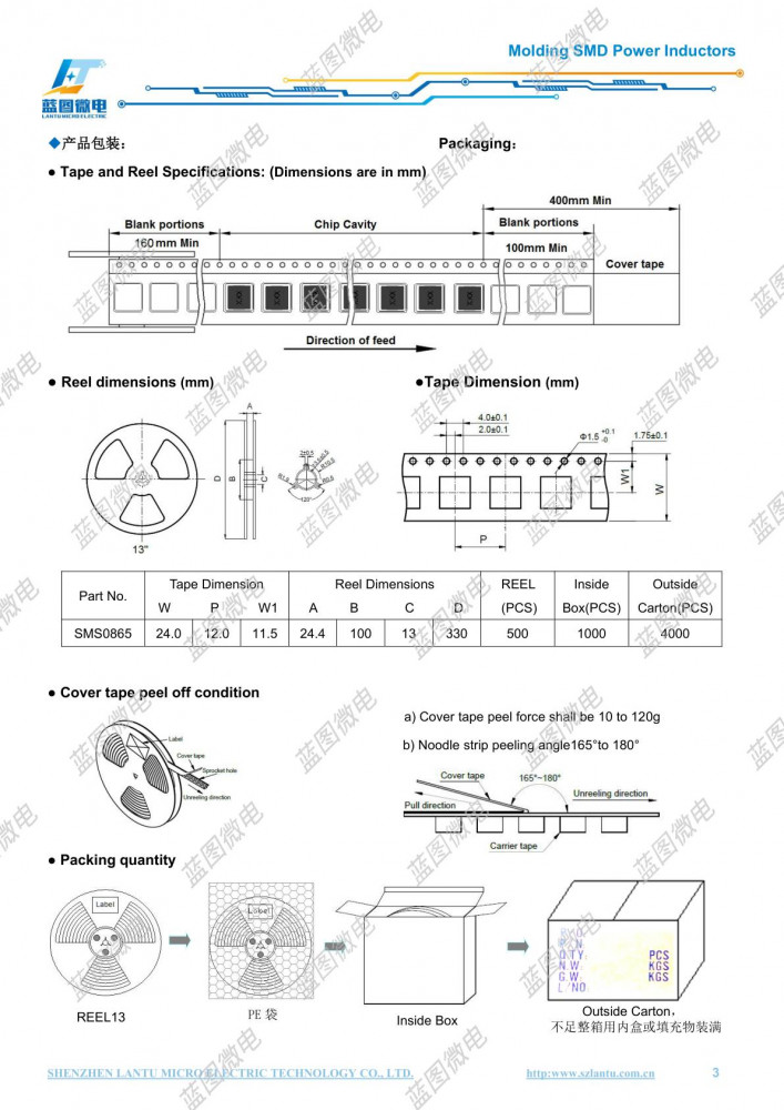 SMS0865-470MT datasheet page 3