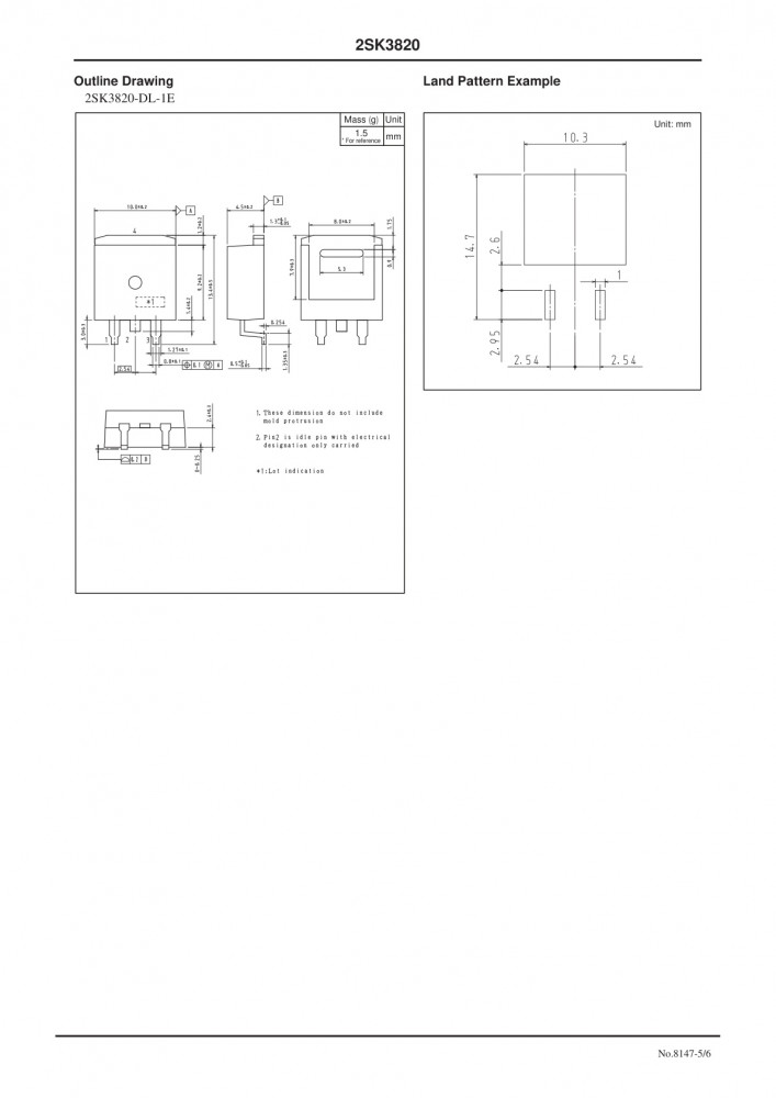 2SK3820 datasheet page 5