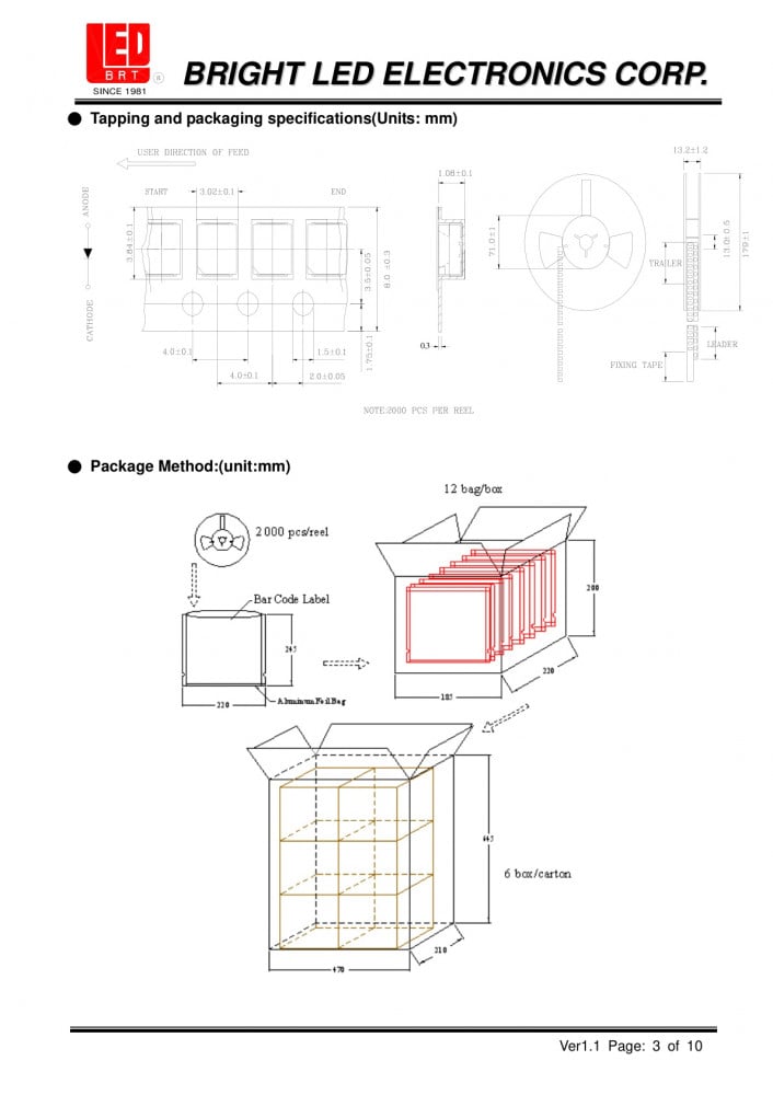 BL-2835A10-16-R80 datasheet page 4