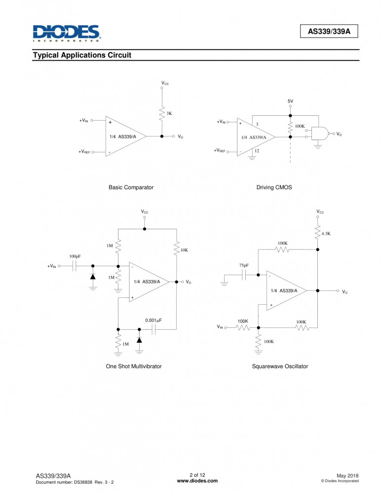 AS339 datasheet page 2