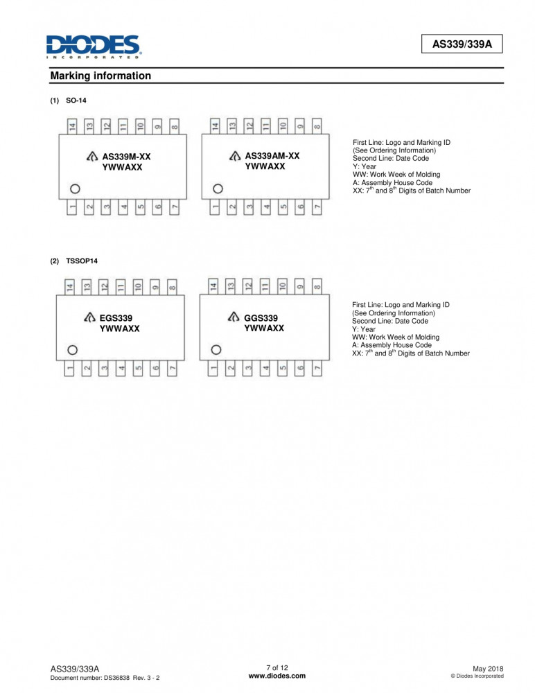 AS339 datasheet page 7