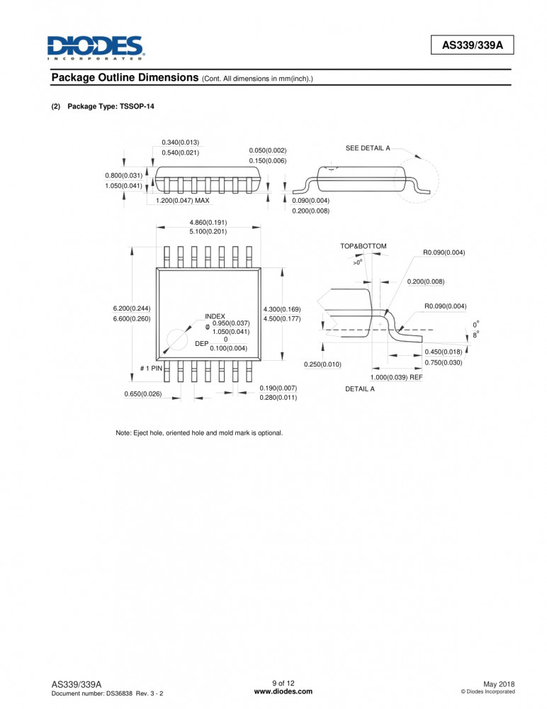 AS339 datasheet page 9