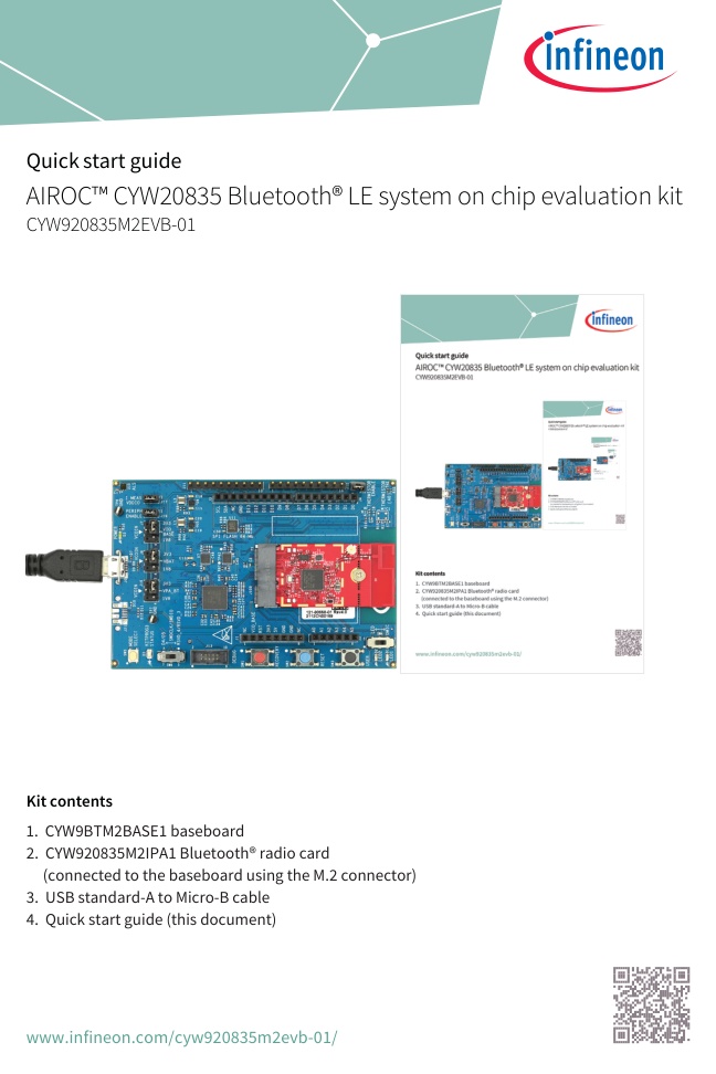 CYW920835M2EVB-01 documentation page 1