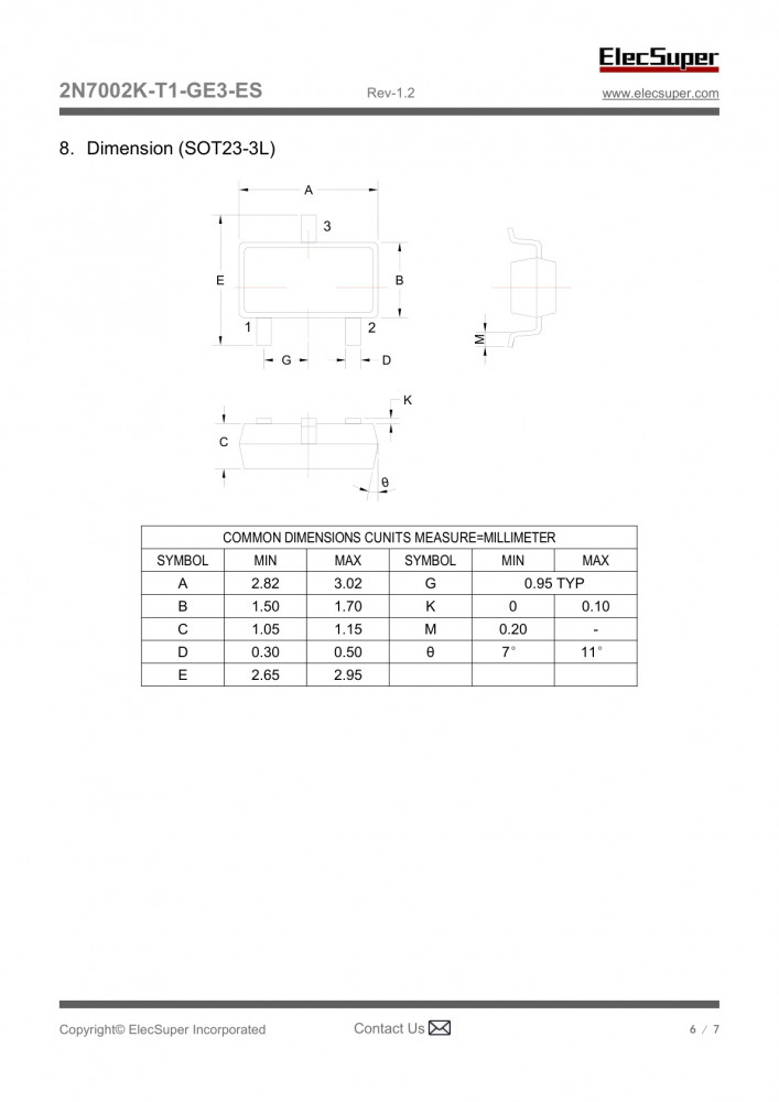 2N7002K-T1-GE3-ES datasheet page 6