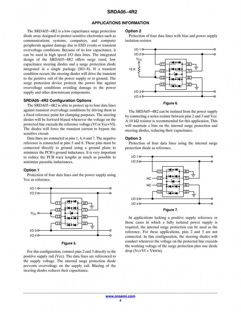 SRDA05-4R2G datasheet page 4