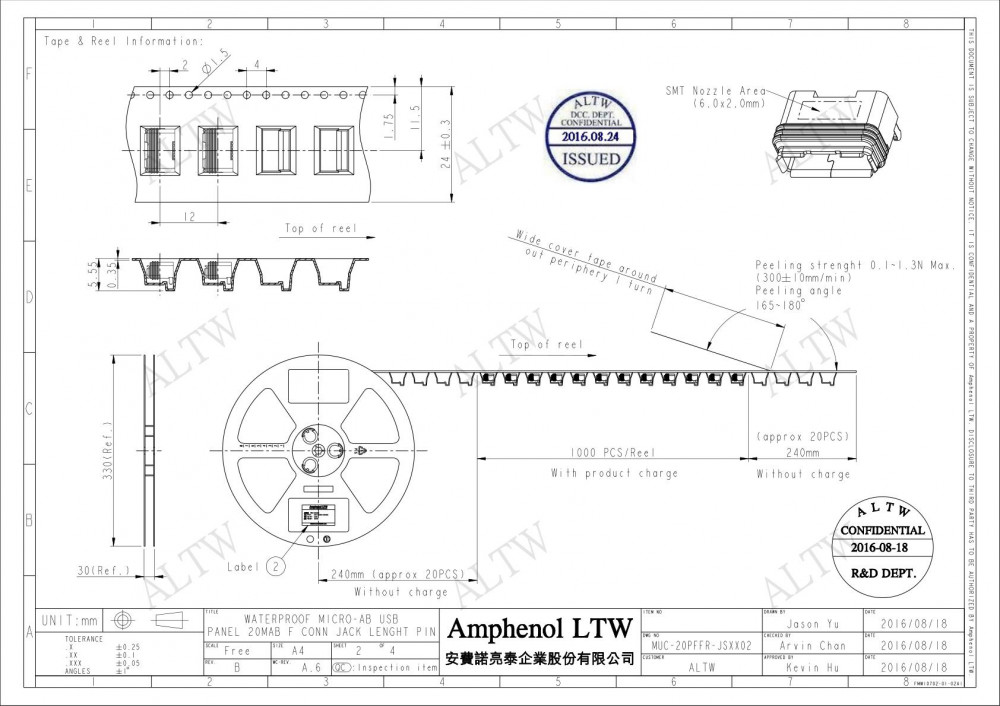 MUC-20PFFR-JS8A02 drawing sheet 2
