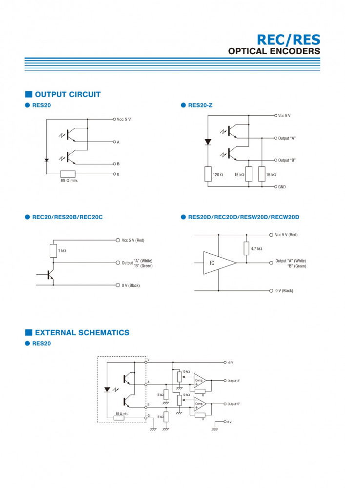 Nidec RES20D technical document page 6
