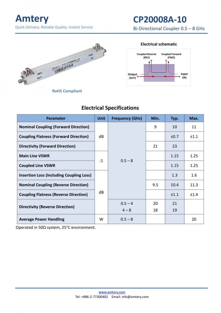 CP20008A-10 datasheet page 1
